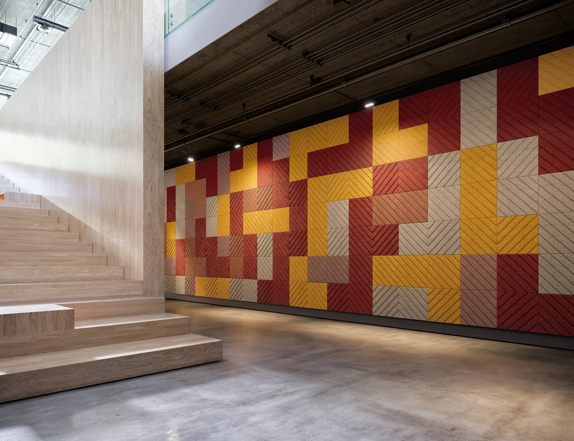 Tectum Designer Series - Custom Tectum Wall Panels
